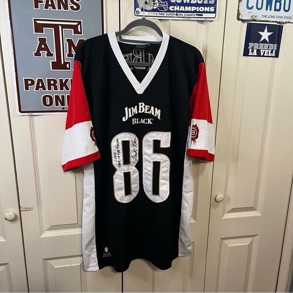 Jean Bean Black | Shirts | Jim Bean Black Mens Jersey | Poshmark